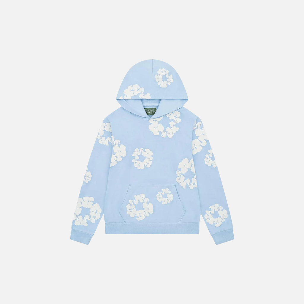 Denim Tears Cotton Wreath Sweatshirt Powder Blue – Vugari Store