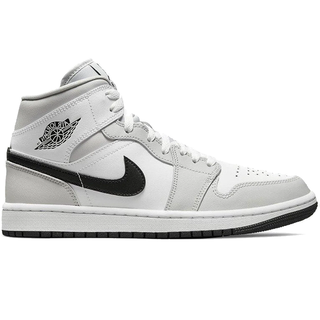 Nike Air Jordan 1 Mid Light Smoke Grey – Vugari Store