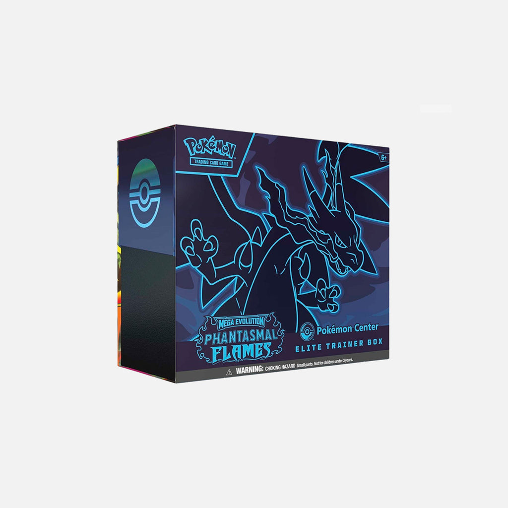 Pokemon TCG Mega Evolution Phantasmal Flames Pokemon Center Elite Trai ...