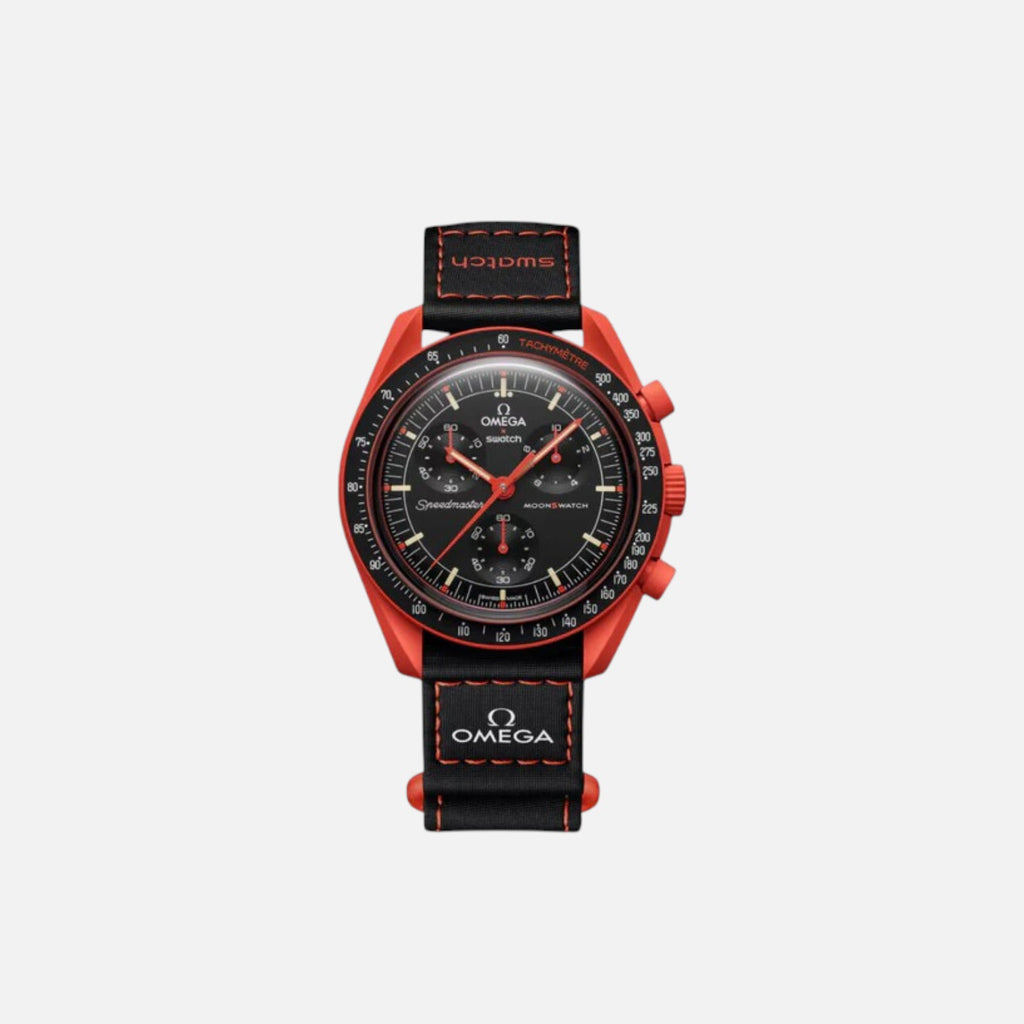 Swatch x Omega Bioceramic Moonswatch Mission to Earth Lava (SO33O100 ...