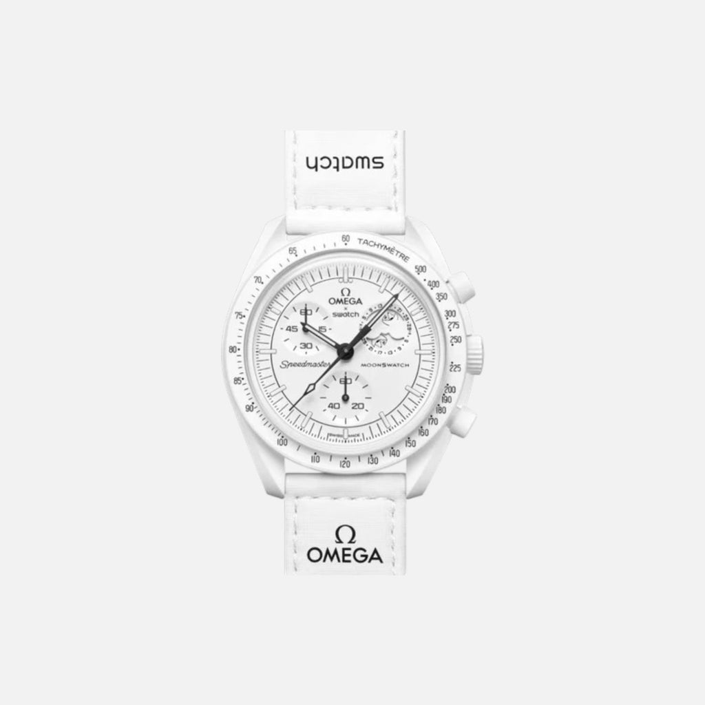 Swatch x Omega Bioceramic Moonswatch Mission to The Moonphase - SO33W7 ...