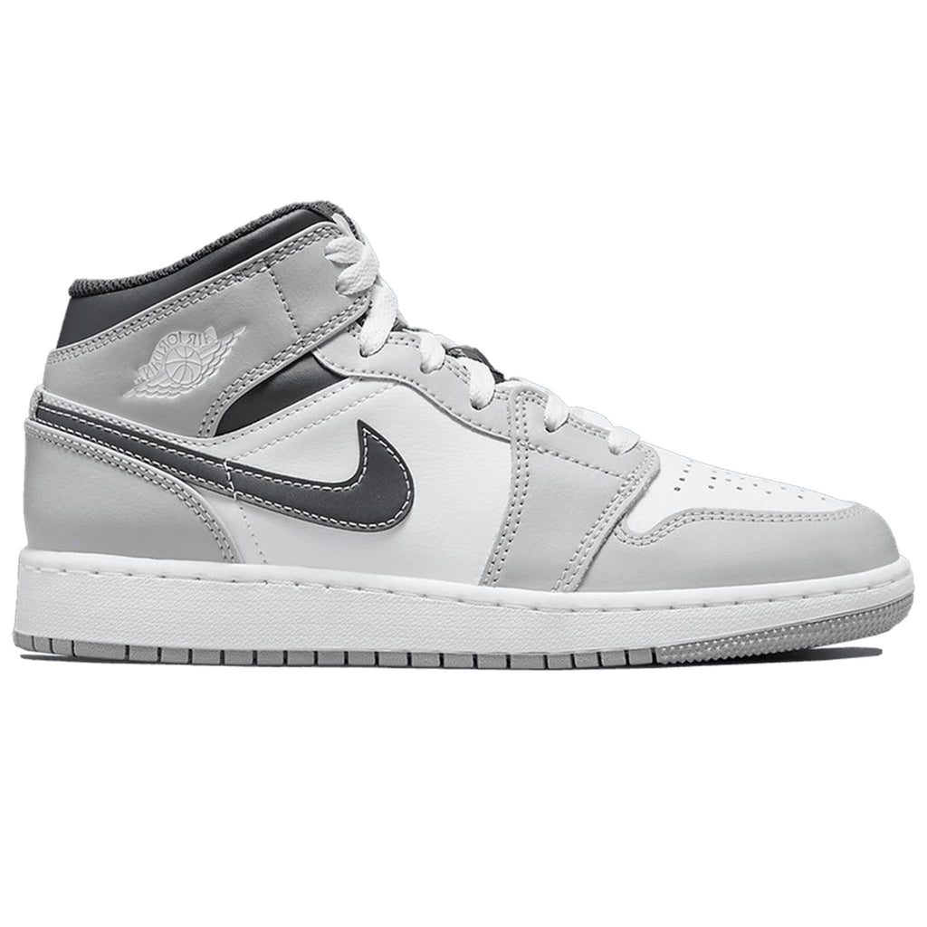 Nike Air Jordan 1 Mid - Light Smoke Grey GS – Vugari Store